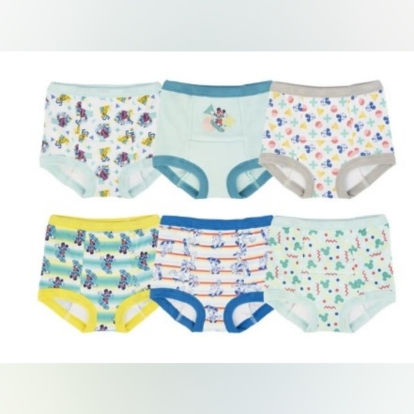 Disney | Accessories | Disney Junior Mickey 6 Pack Training Pants Size ...